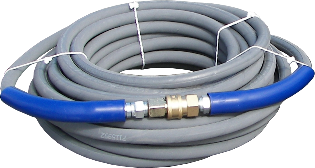 50' Gray 3/8" High Pressure Line - 4000 PSI – Boyd Equipment & Supply